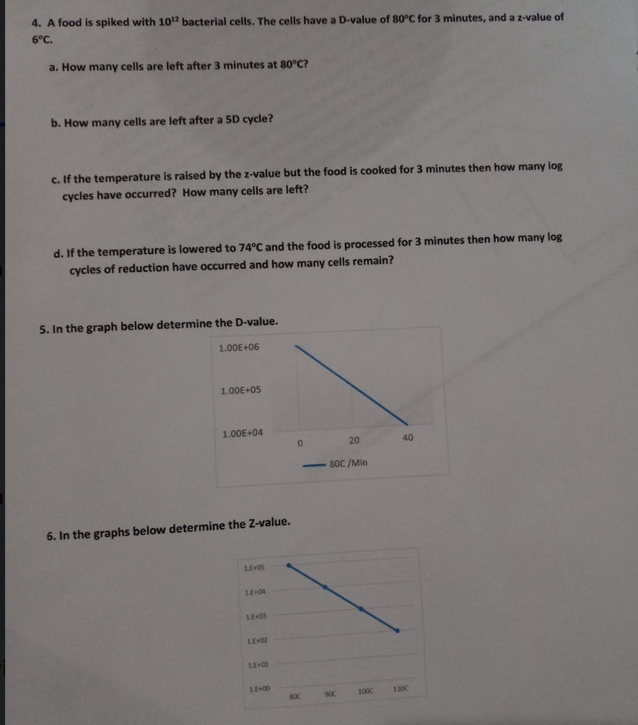Solved 1. Using the values in the table below estimate the | Chegg.com