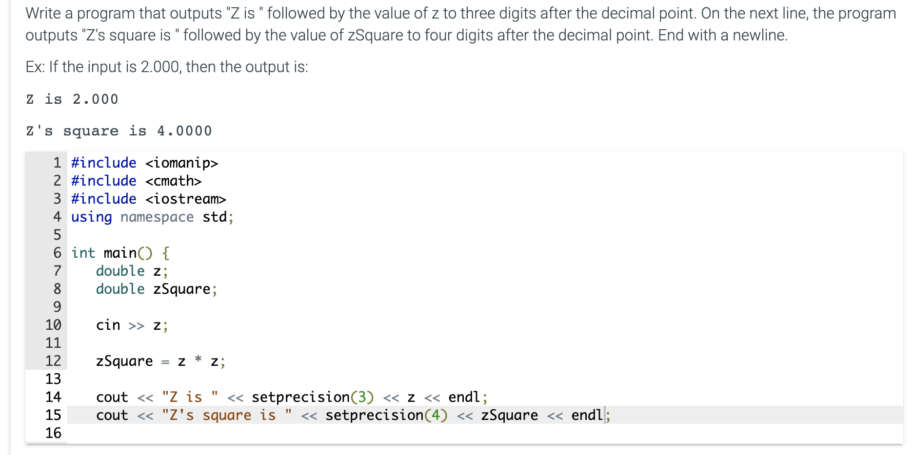 Solved Why Is My Code Not Working Only Lines 14 And 15 Chegg