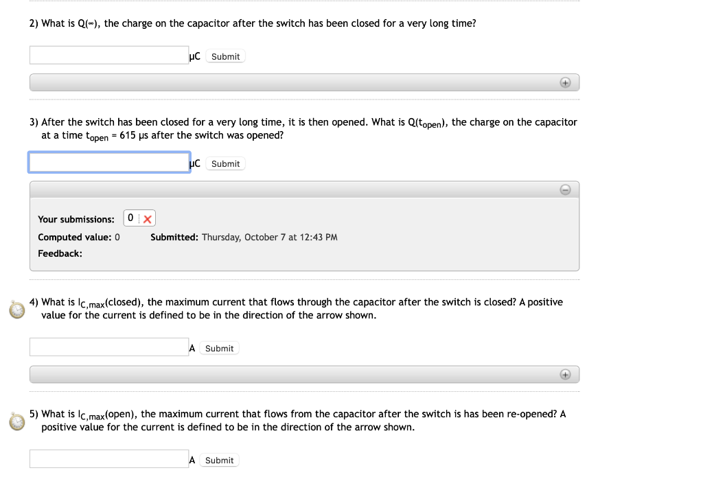 Solved Two Loop RC Circuit 2 1 2 3 4 5 A circuit is | Chegg.com