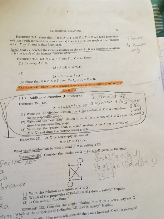 Solved Show that if R subset X times Y and S subset Y times | Chegg.com
