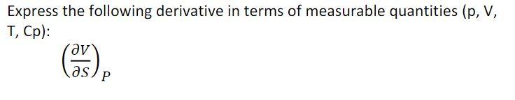 Solved Express the following derivative in terms of | Chegg.com