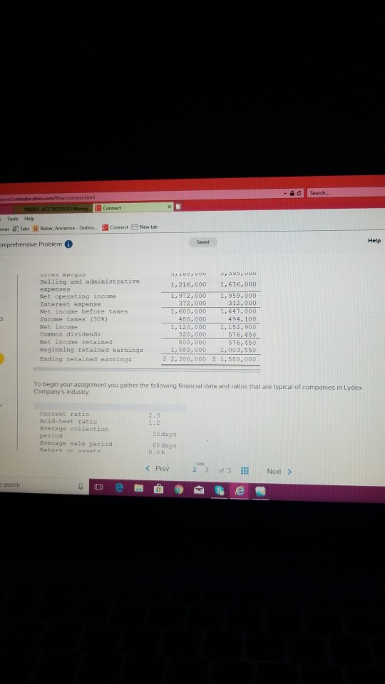 Solved C search. ol Hep Help Sa rehensive Problem Required | Chegg.com