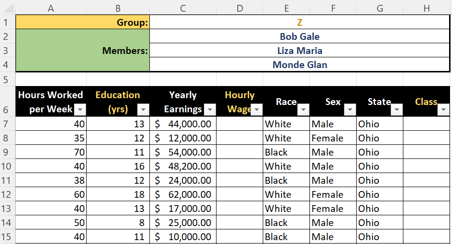 Solved Task 1: Excel Basics1. Create a new Excel Workbook | Chegg.com
