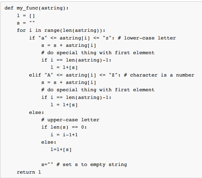 Solved Python Problem: (7 marks.) The following function | Chegg.com