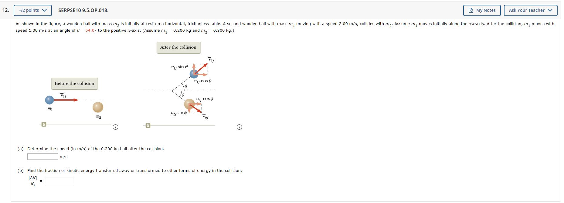 Solved 12. - 12 points v SERPSE10 9.5.OP.018. my Notes Ask | Chegg.com Solved 12. - 12 points v SERPSE10 9.5.OP.018. my Notes Ask | Chegg.com
