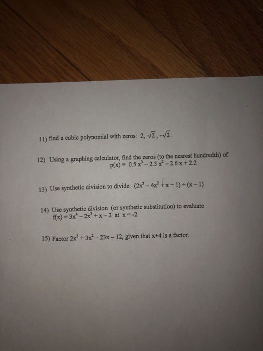 solved-11-find-a-cubic-polynomial-with-zeros-2-2-2-12-chegg