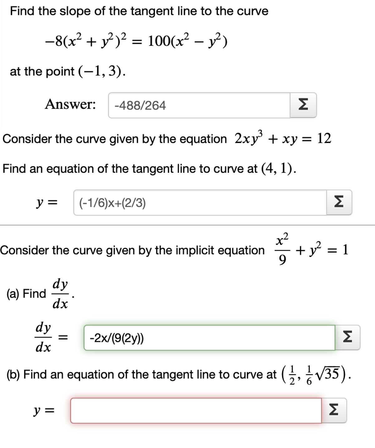 Solved Find the slope of the tangent line to the curve | Chegg.com