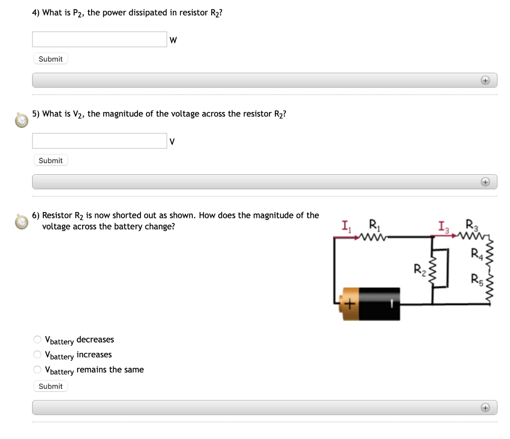 Solved Non-Ideal Battery 1 2 3 4 5 6 A circuit is | Chegg.com