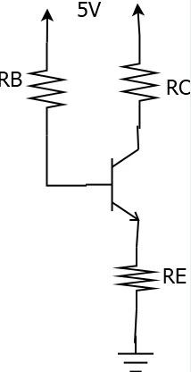 Solved 5V RB RC RE | Chegg.com