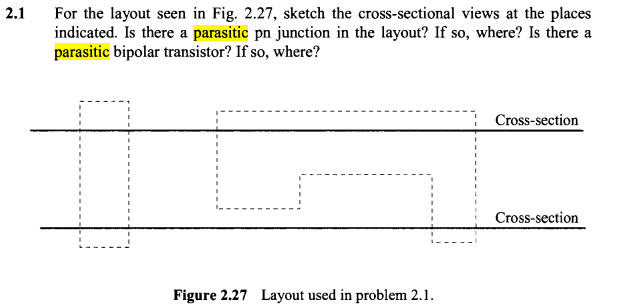 Solved Answer the above question and Explain the parasitic | Chegg.com