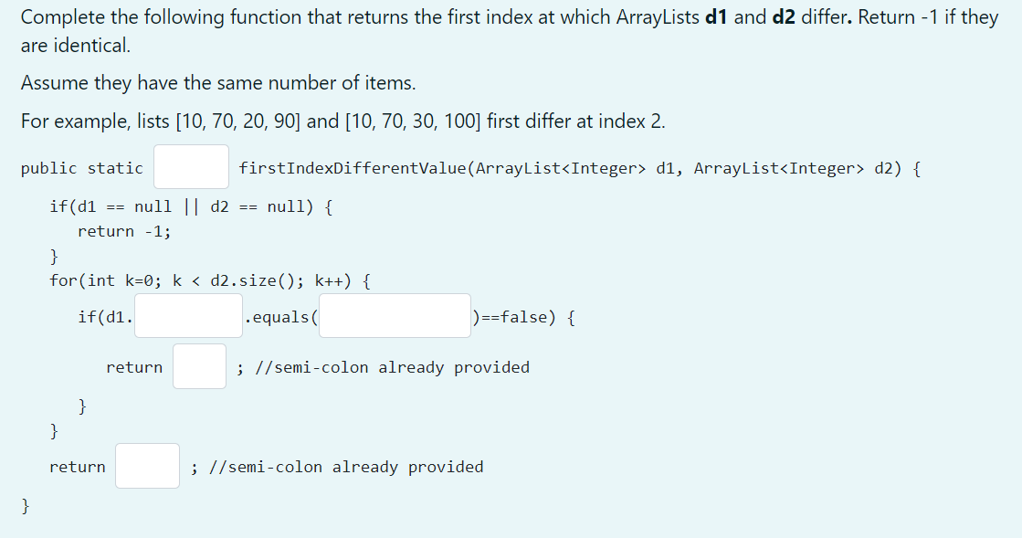 Solved Write a statement that removes the first occurrence | Chegg.com