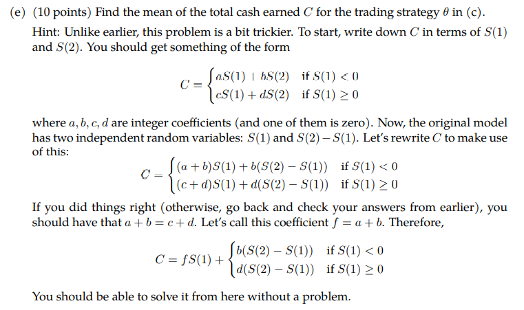 3 Market Model (Medium-Hard, 30 points) Consider a | Chegg.com