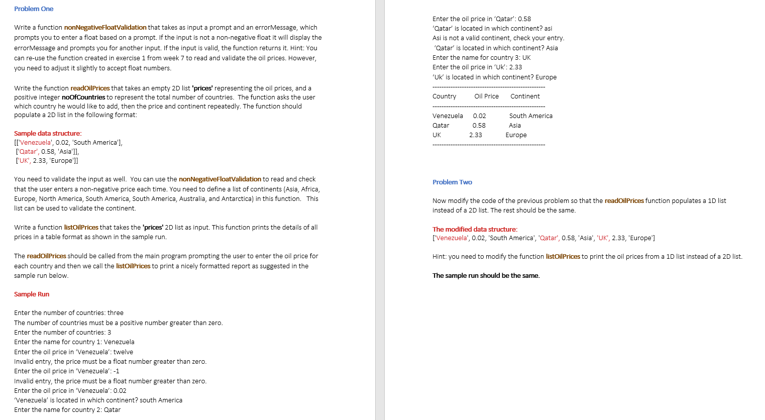Solved Read the instructions carefully and follow them | Chegg.com