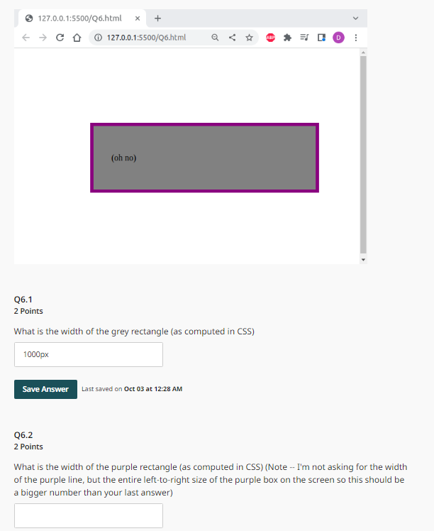 Solved Q6 4 Points Consider the following HTML: html > | Chegg.com Solved Q6 4 Points Consider the following HTML: html > | Chegg.com