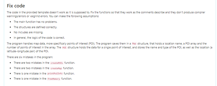 Solved /* The code below doesn’t work as it is supposed to. | Chegg.com