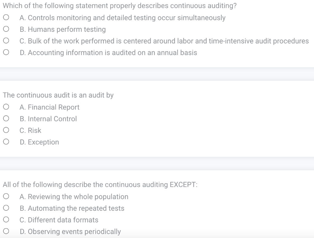 Which of the following statement properly describes | Chegg.com