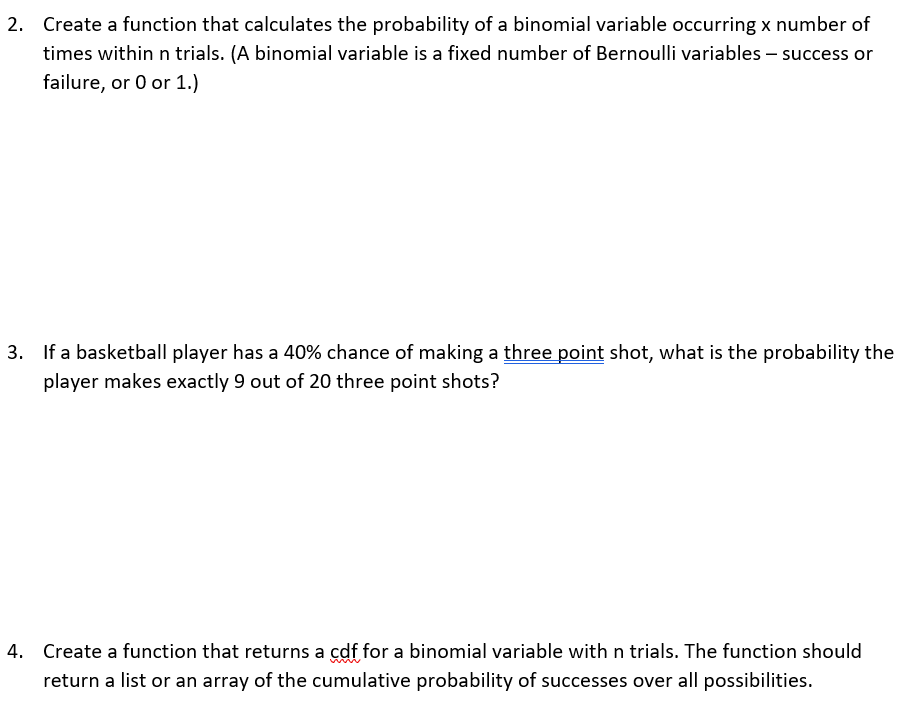 Solved Please show these exercises in a Jupyter Notebook | Chegg.com
