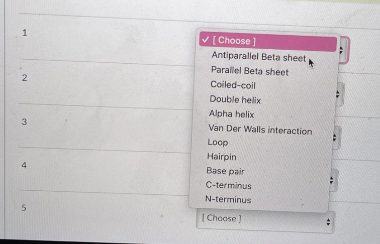 Solved Question 17 Match the arrows with the correct | Chegg.com