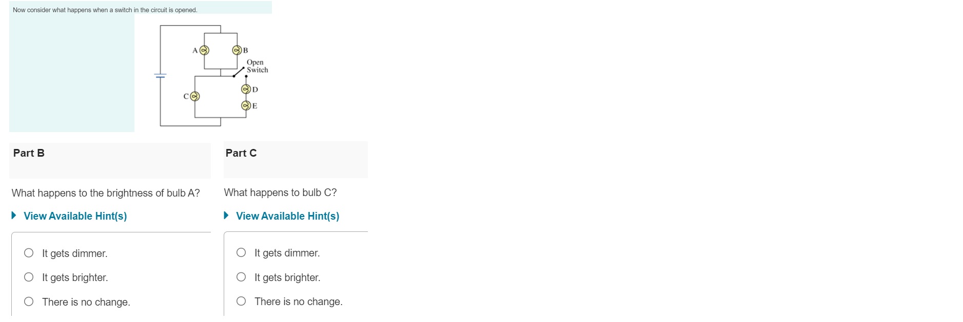 Solved Consider a circuit containing five identical light | Chegg.com