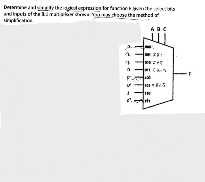 Solved Please Simplify Using K Maps I Dont Understand How 