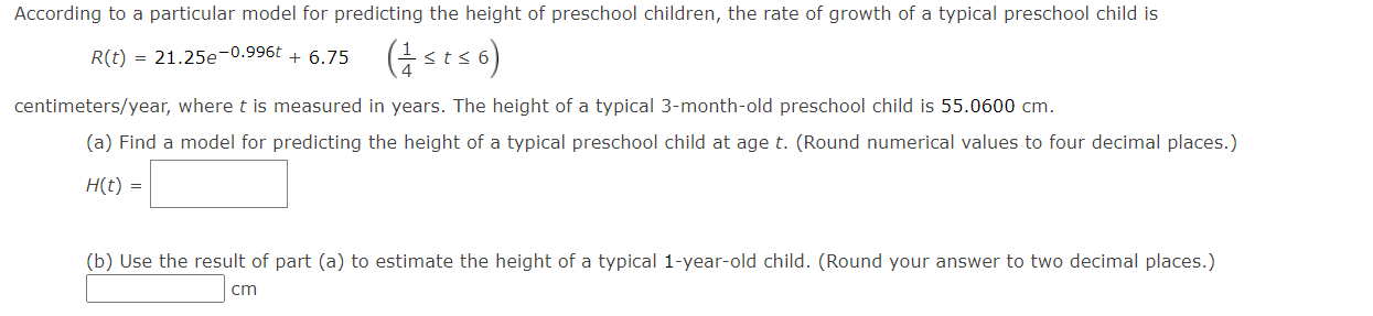 Solved According to a particular model for predicting the | Chegg.com