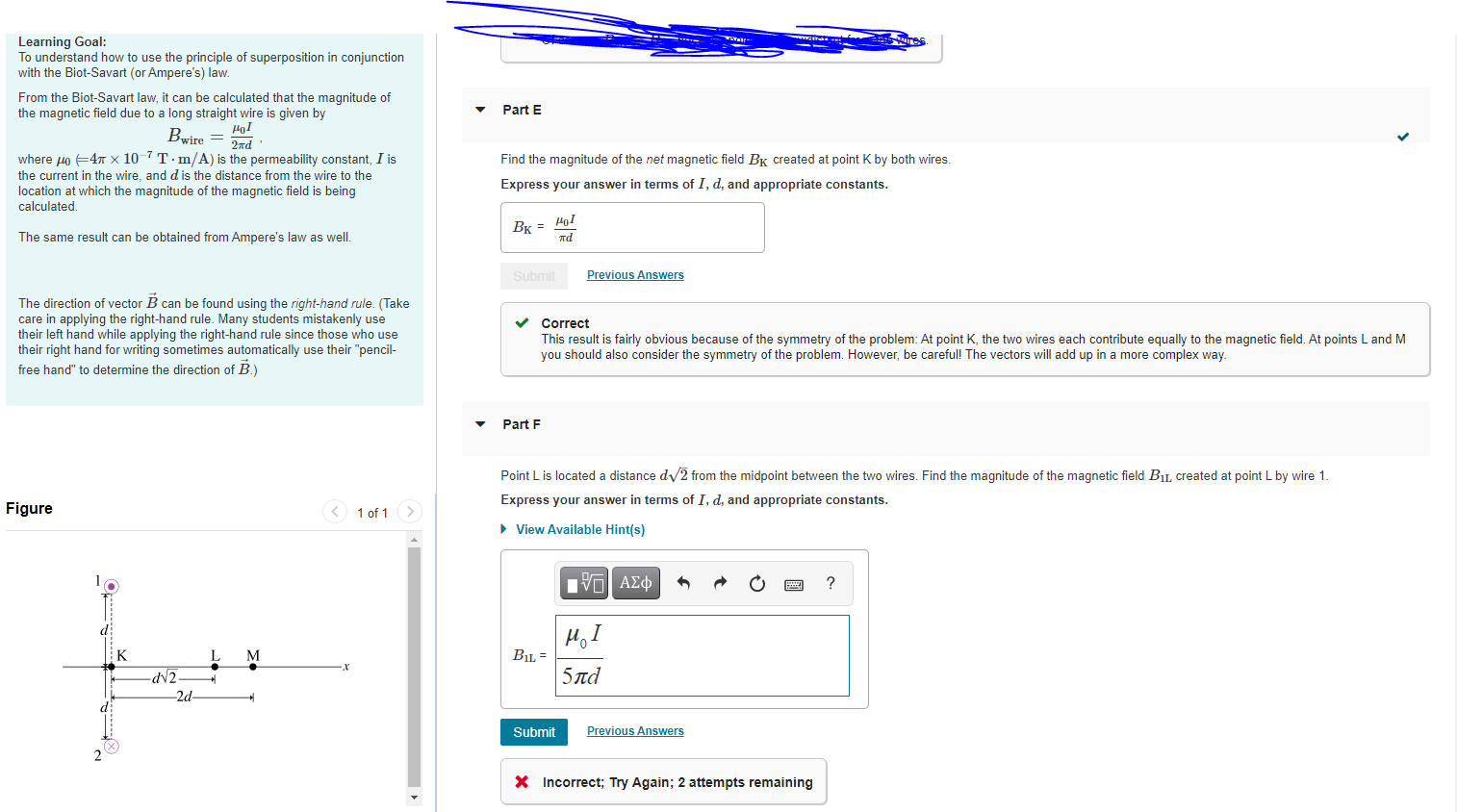 Solved Part E Learning Goal: To understand how to use the | Chegg.com