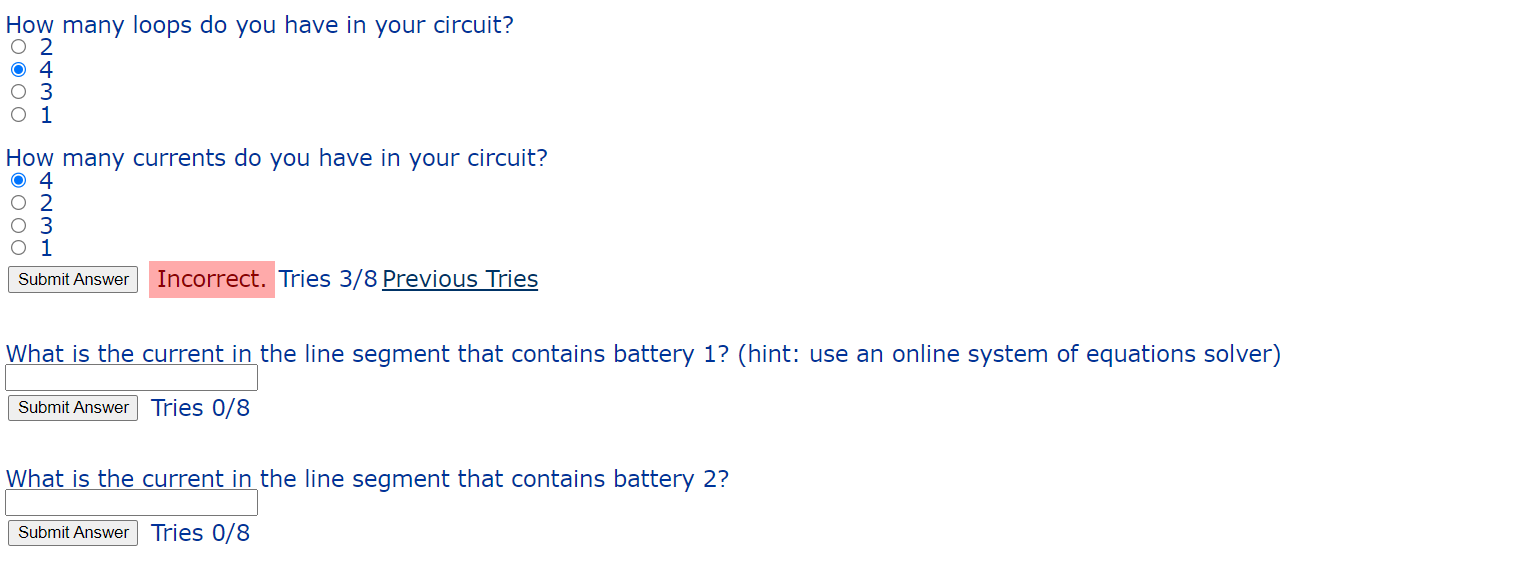 Solved Consider the above circuit with Vbat 1=27 V, Vbat | Chegg.com