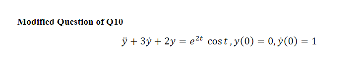Solved Modified Question of Q10 | Chegg.com