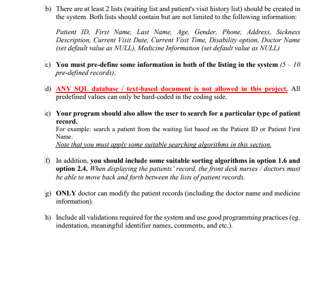 CT077-3-2-DSTR Group Assignment Page 1 of 6 PATIENTS' | Chegg.com