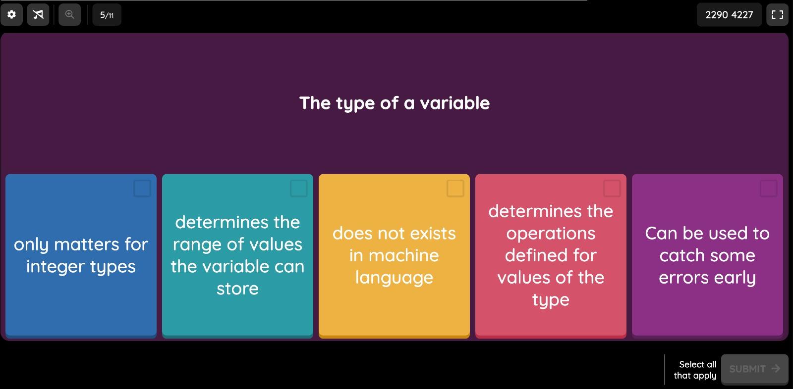 Solved The scope of a variable isln scopes, same name can be | Chegg.com