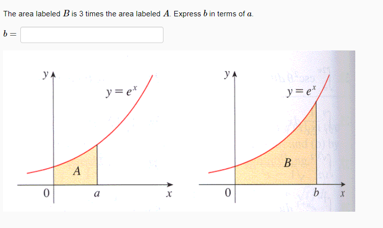 [Solved]: The area labeled B is 3 times the area labeled A.