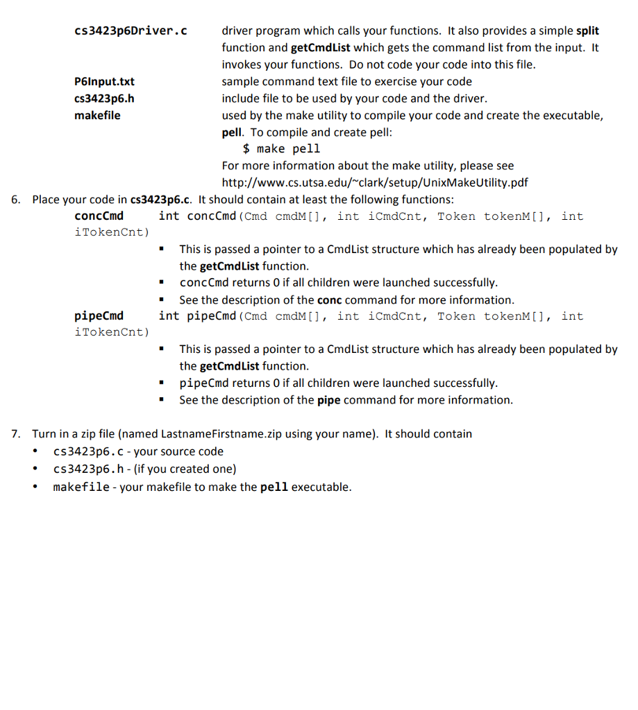 Solved Cs3423 Pgm6 Process Control 40 Pts This Assignment