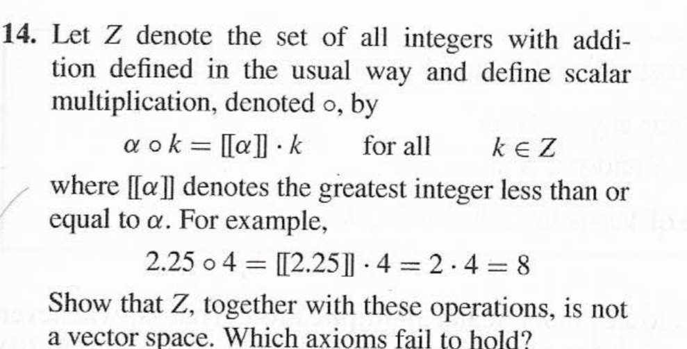 Solved Let Z ﻿denote the set of all integers with addi-tion | Chegg.com