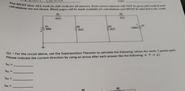 Solved LVU You MUST show Al calculations are not show ST | Chegg.com