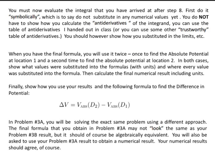 Solved Problem #3B As shown below, a line of charge of | Chegg.com