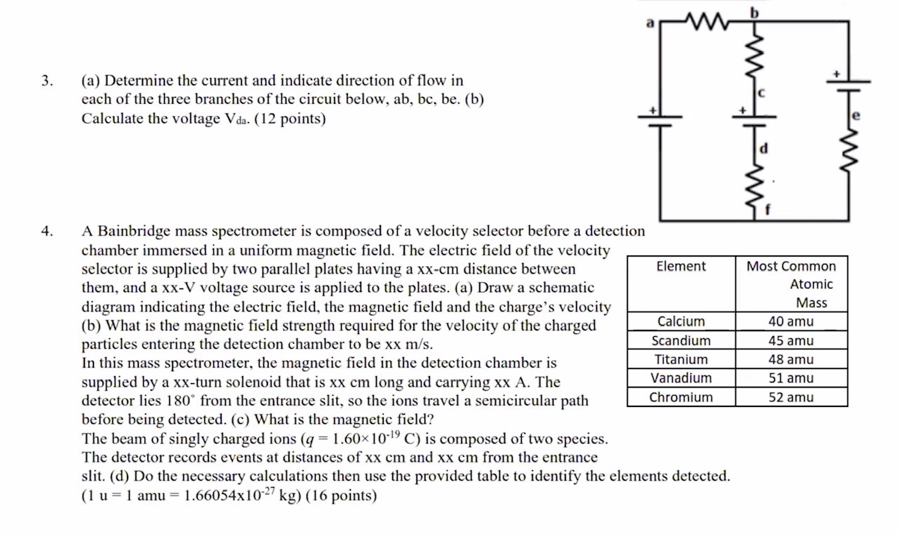 Solved 3. (a) Determine the current and indicate direction | Chegg.com