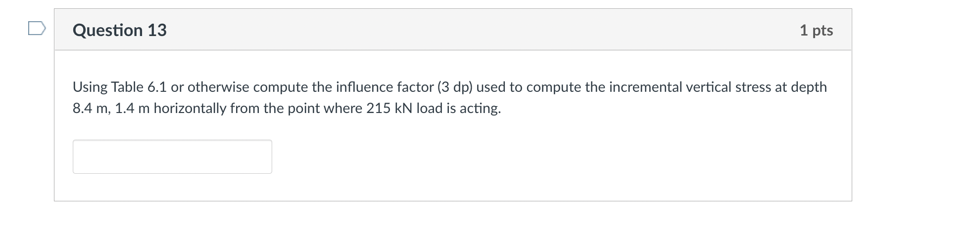 Solved Using Table 6.1 or otherwise compute the influence | Chegg.com