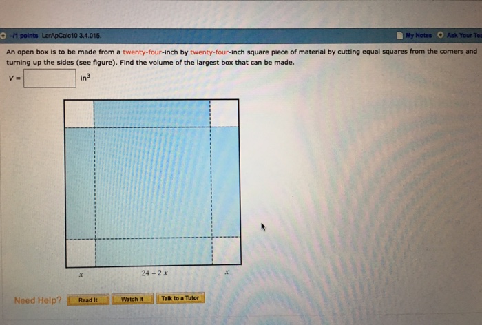Solved 1. 0-12 points LarApCalc10 3.4.001 Find the length | Chegg.com