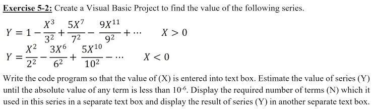 Solved 92 Exercise 5 2 Create A Visual Basic Project 3024