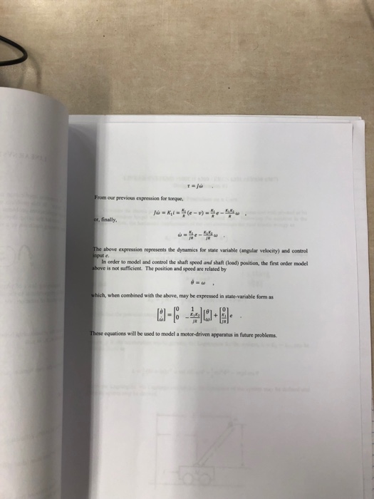 MECH 6300VEECS 6331/SYSM 6307 Linear Systems Design | Chegg.com