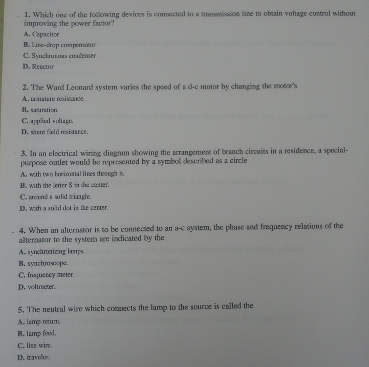 Solved 1. Which one of the following devices is connected to | Chegg.com