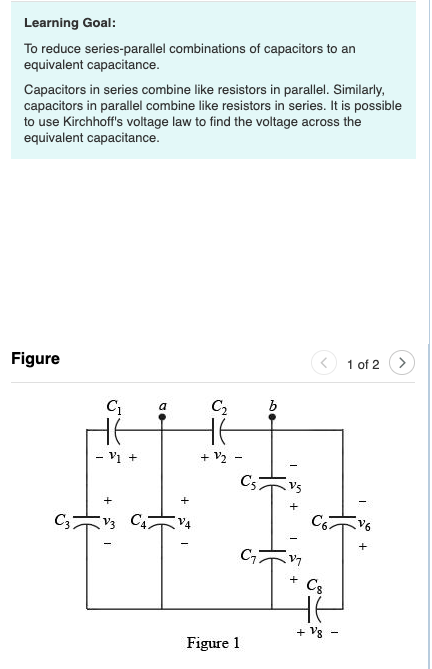 Solved Learning Goal: To reduce series-parallel combinations | Chegg.com