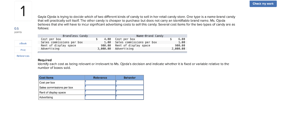 Solved Gayla Ojeda is trying to decide which of two | Chegg.com