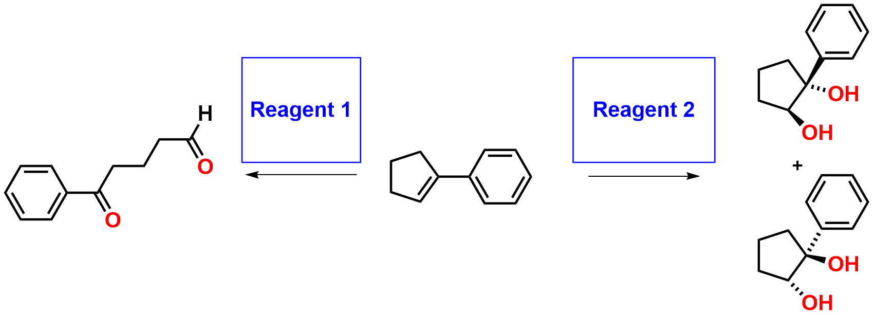Solved The list of reagents to choose from: O3, ﻿ROOR, | Chegg.com