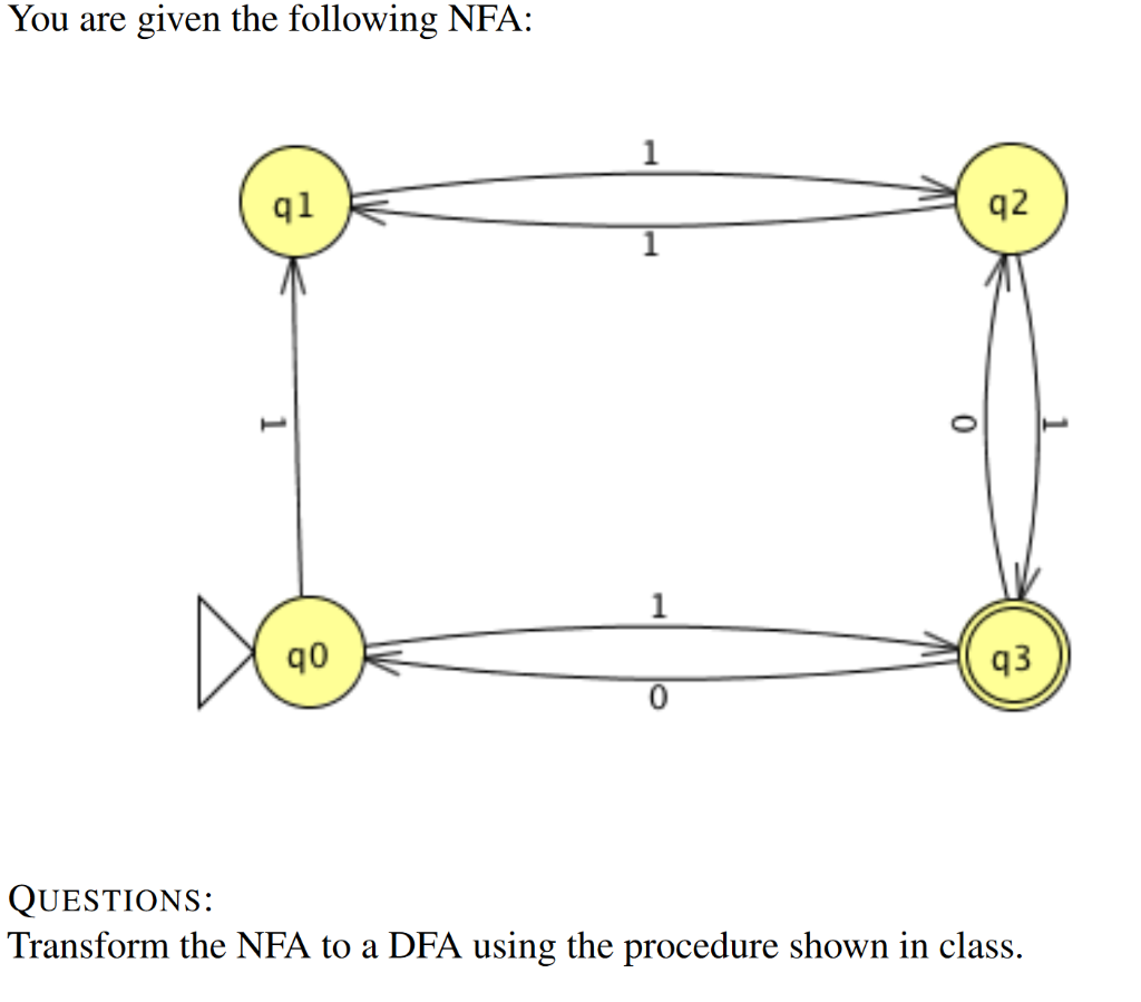 Solved You are given the following | Chegg.com
