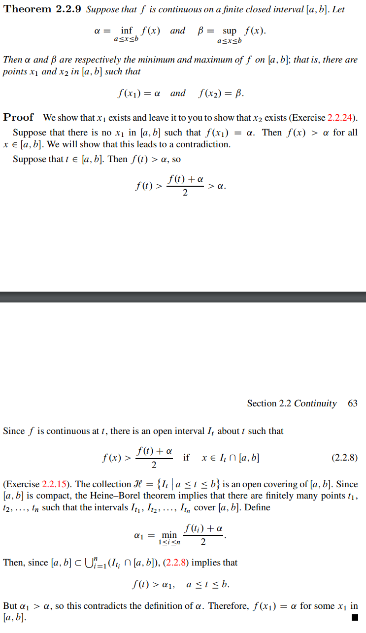 Solved Give a proof to this theorem base on sequences. | Chegg.com