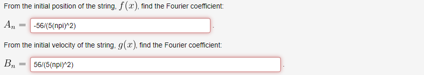 Consider a slightly damped vibrating string that | Chegg.com