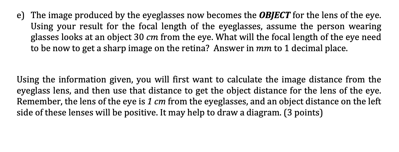 2) Human Vision In the average human eye the fixed | Chegg.com
