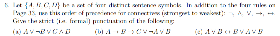 Solved 1. The outermost parentheses need not be | Chegg.com