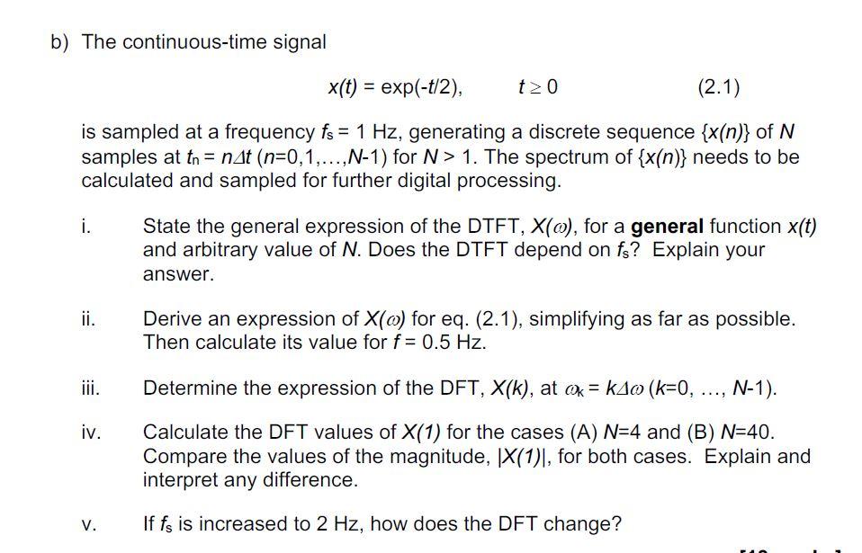 a) A discrete-time signal x(n) is defined by x(n)=n, | Chegg.com